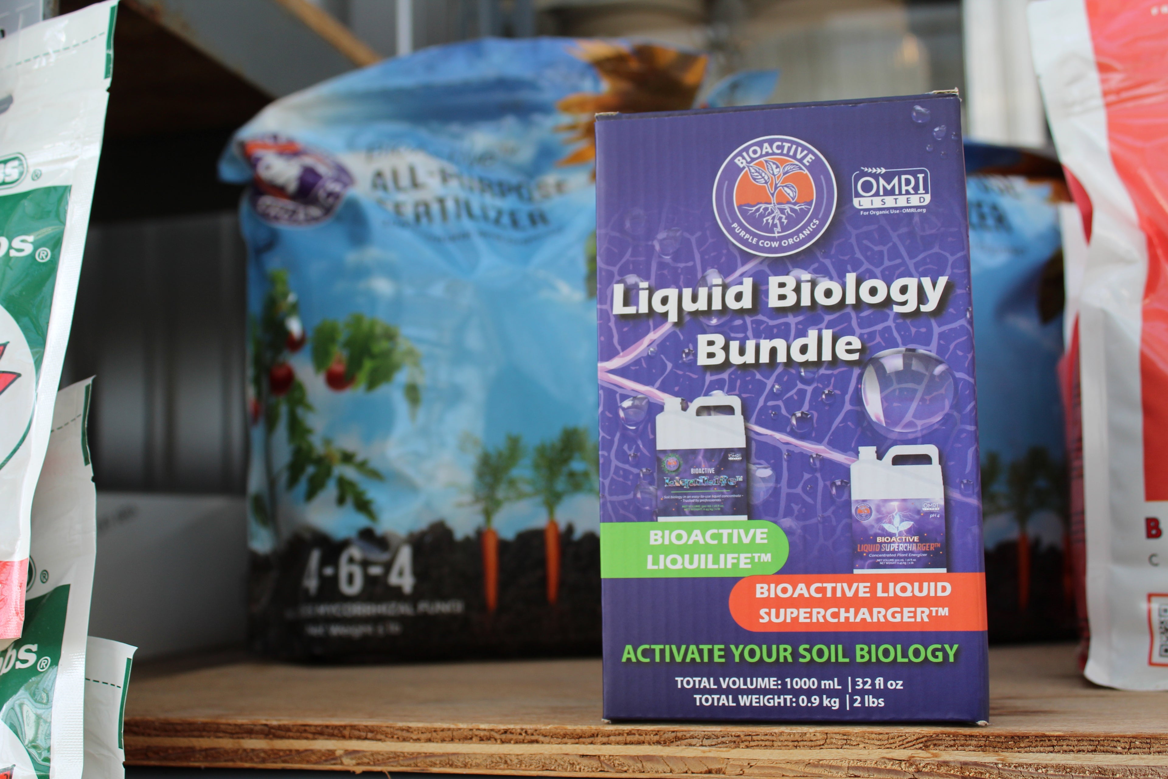 Garden Center - BIOACTIVE Liquid Biology Bundle – Purple Cow Organics