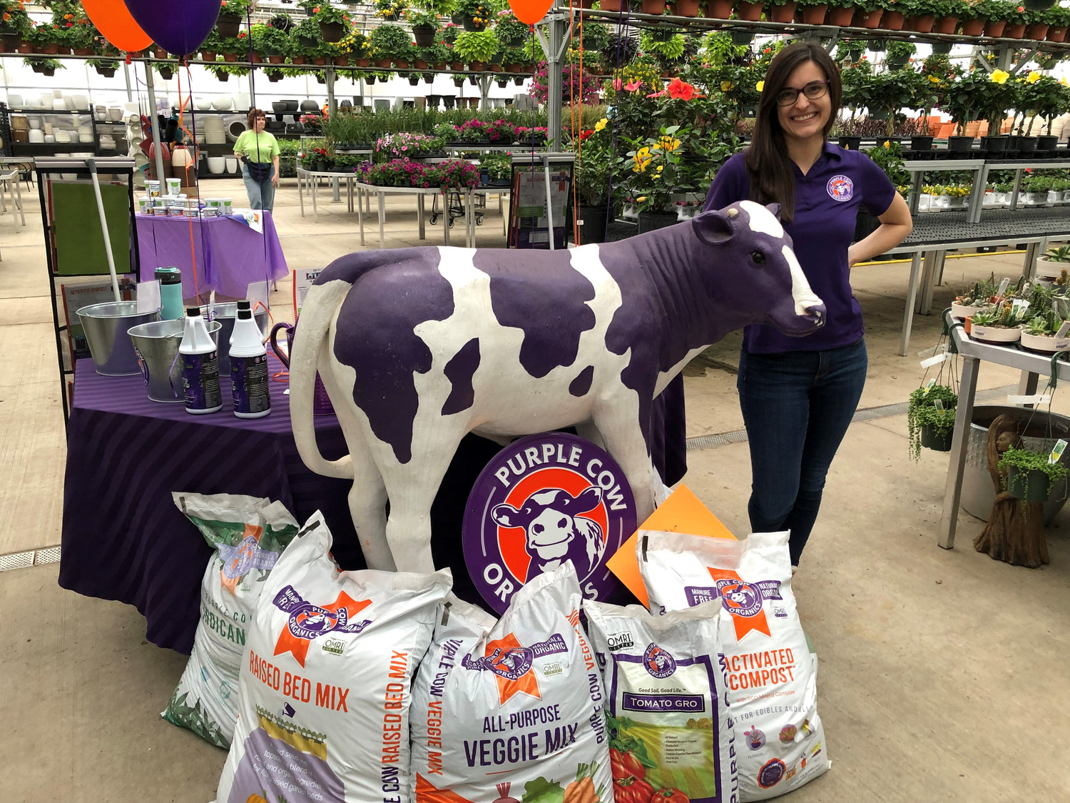 Buy Organic Compost Soil - Purple Cow Organics