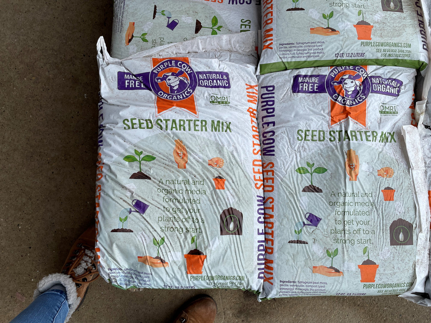 Retailer - Seed Starter Mix – Purple Cow Organics